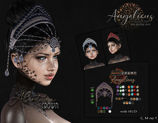 Second Life Marketplace - .AngelicUs. -Alevtina- crown